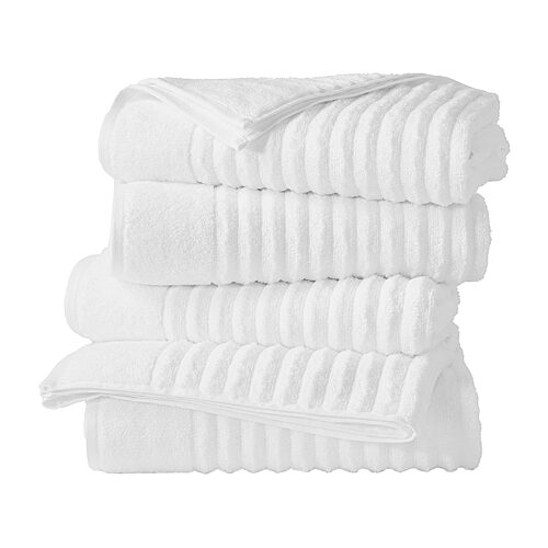 Click here for Linery Luxurious Cotton 4 Pk Bath Towel Set  One S... prices