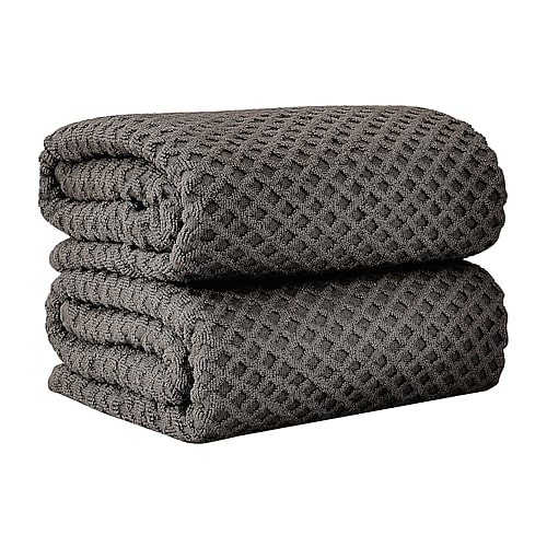 Click here for Linery Linery Cotton Waffle Oversized 2-pc. Bath S... prices