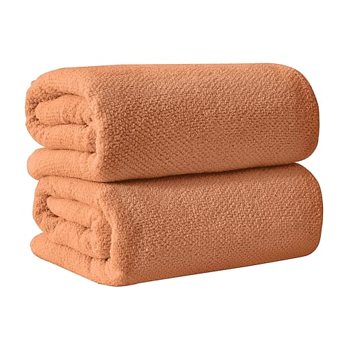 Click here for Linery Cotton Oversized 2-pc. Bath Sheet  One Size... prices