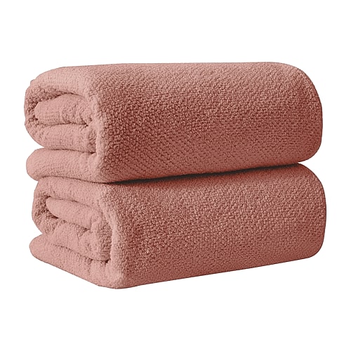 Click here for Linery Cotton Oversized 2-pc. Bath Sheet  One Size... prices