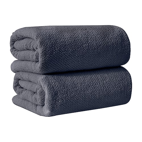 Click here for Linery Cotton Oversized 2-pc. Bath Sheet  One Size... prices