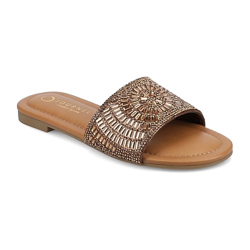 Click here for Journee Collection Womens Maria Flat Sandals  6 1/... prices