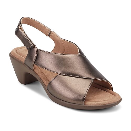 Click here for Easy Spirit Womens Charlene Heeled Sandals  5 Medi... prices