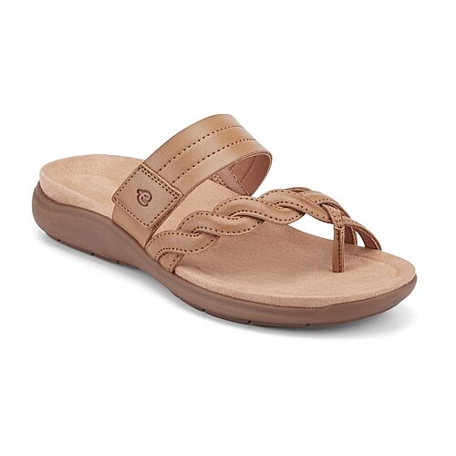 Click here for Easy Spirit Womens Waren Asymmetrical Flat Slip-On... prices