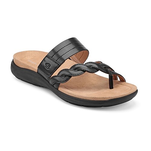 Click here for Easy Spirit Womens Waren Asymmetrical Flat Slip-On... prices