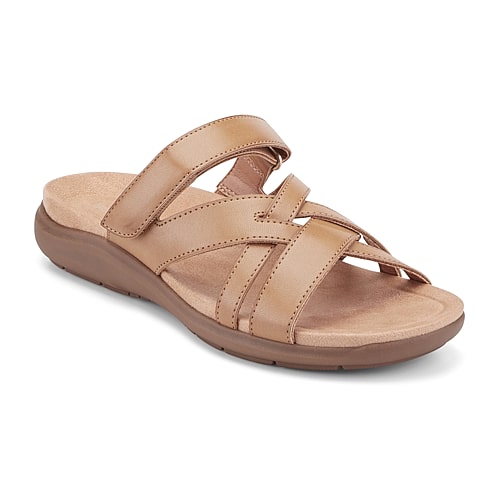 Click here for Easy Spirit Womens Waylin Strappy Flat Slip-On San... prices