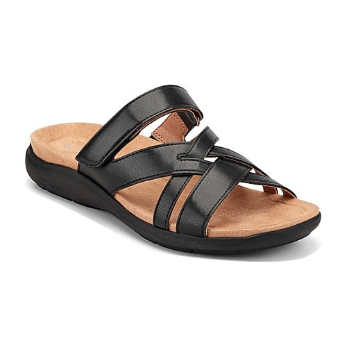 Click here for Easy Spirit Womens Waylin Strappy Flat Slip-On San... prices