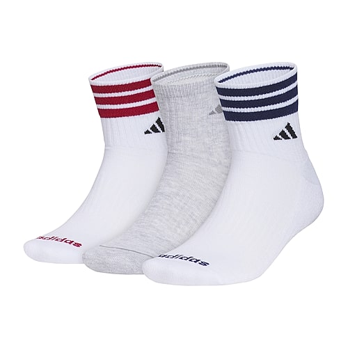 Click here for adidas Cushioned Mens 3-pc. Quarter Ankle Socks  1... prices