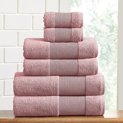 Click here for Aircloud 6-pc. Quick Dry Solid Bath Towel Set  One... prices