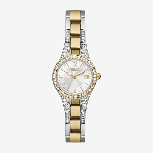 Click here for Relic By Fossil Womens Two Tone Bracelet Watch Zr3... prices