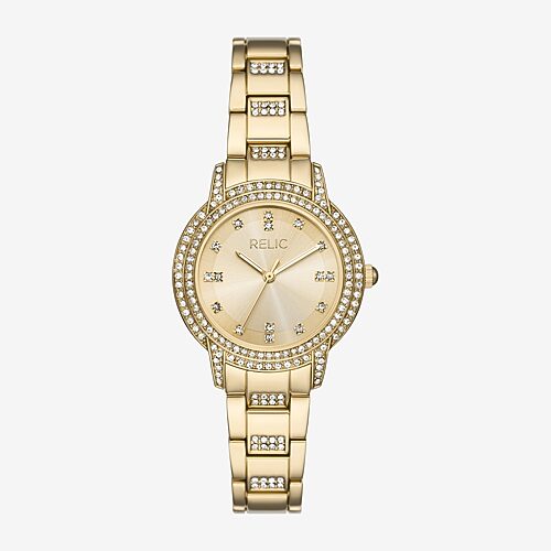 Click here for Womens RELIC by Fossil Marie 3-Hand Alloy Watch -... prices
