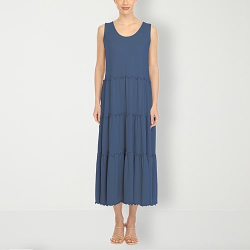 Click here for White Mark Womens Midi Scoop Neck Sleeveless Maxi... prices