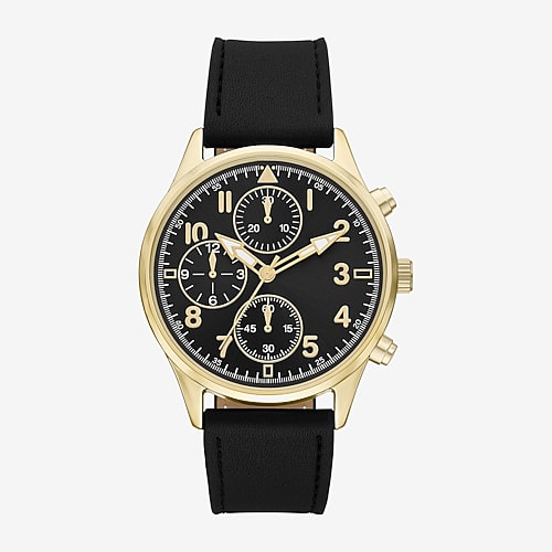 Click here for Mens Black Strap Watch Fmdjo315  One Size prices