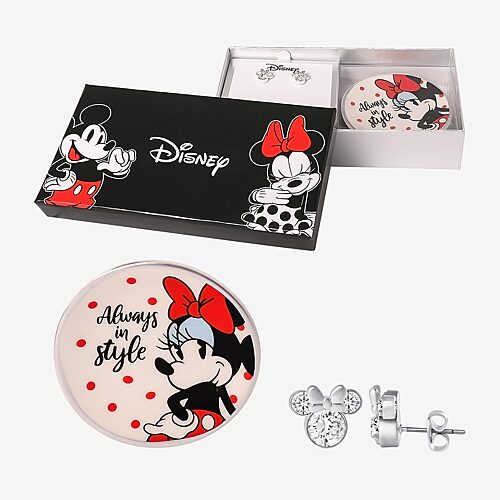 Click here for Disney Classics Womens Crystal Pure Silver Over Br... prices