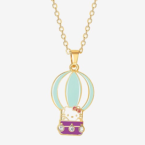Click here for Hello Kitty Hot Air Balloon Womens Crystal 18K Gol... prices