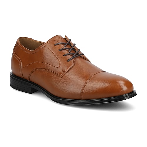 Click here for Vance Co. Mens Alec Flexible Oxford Dress Shoe - T... prices