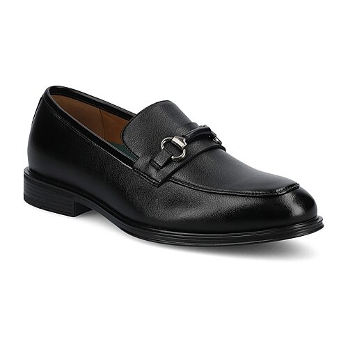 Click here for Vance Co. Mens Anthony Flexible Bit Loafers - Blac... prices