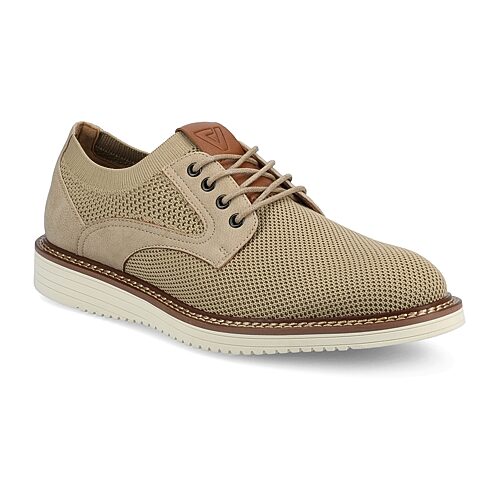 Click here for Vance Co. Mens Merrick Comfort Dress Shoe - Taupe prices
