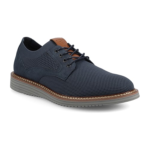Click here for Vance Co. Mens Merrick Comfort Dress Shoe - Navy prices