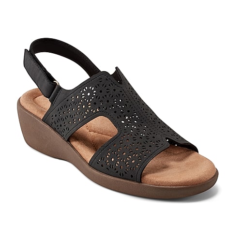 Click here for Easy Spirit Womens Kali Low Wedge Slingback Sandal... prices