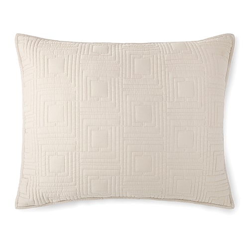Click here for Liz Claiborne Camille Pillow Sham  One Size  Beige prices