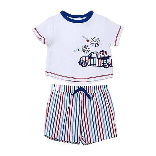 Click here for Baby Starters Americana Baby Boys 2-pc. Short Set... prices