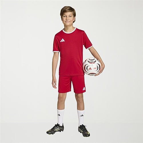 Click here for adidas Entrada Big Kid Boys Knit Pull-On Short  X-... prices