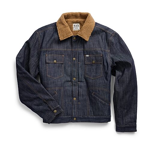 Click here for Ely Cattleman Mens Denim Midweight Tall Jacket  La... prices