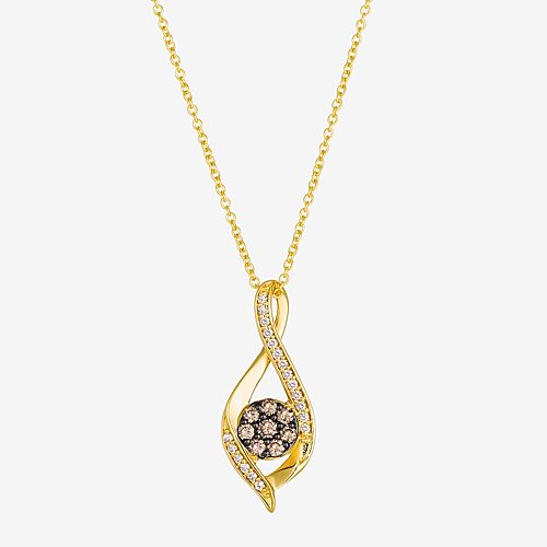 Click here for Levian Corp Le Vian (Champagne  I1-I2) Womens 1/3... prices