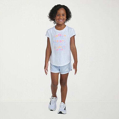 Click here for adidas Girls 2T-6X Short-Sleeve T-Shirt and Woven... prices