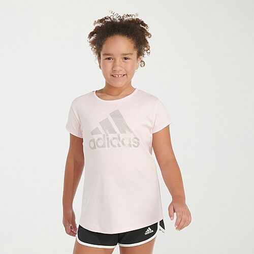 Click here for adidas Big Kid Girls Crew Neck Short Sleeve Regula... prices