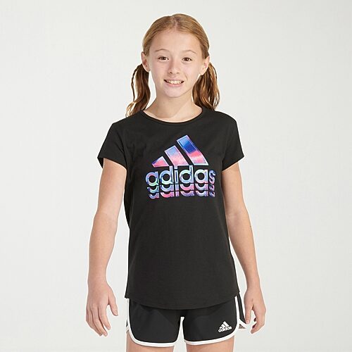 Click here for adidas Big Kid Girls Crew Neck Short Sleeve Regula... prices