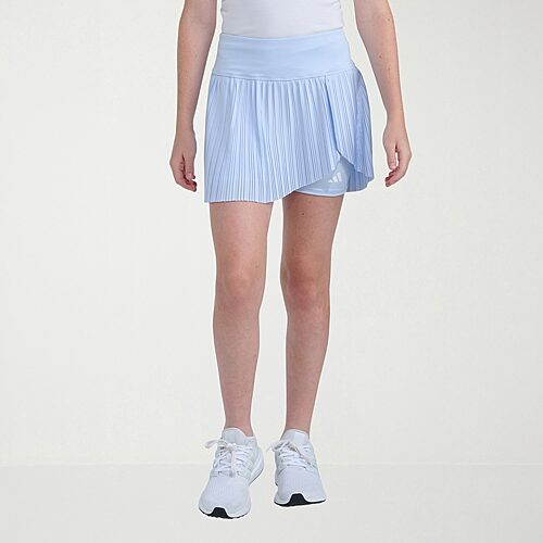 Click here for adidas Girls 8-16 Woven Pleated Skort - Light Blue prices