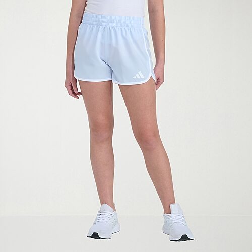 Click here for Girls (7-16) adidas(R) Pacer Shorts with Binding prices