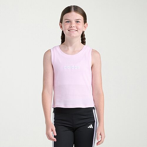 Click here for Girls (7-16) adidas(R) Embroidered Ribbed Tank prices