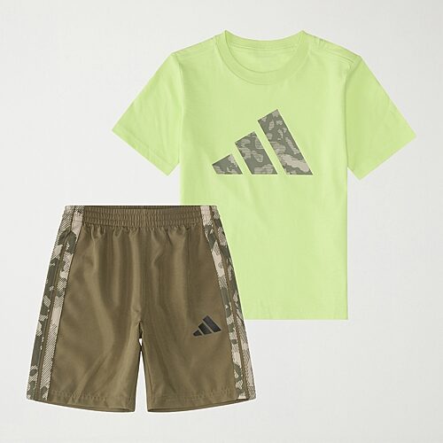 Click here for adidas Little Boys 2-pc. Short Set  4  Green prices