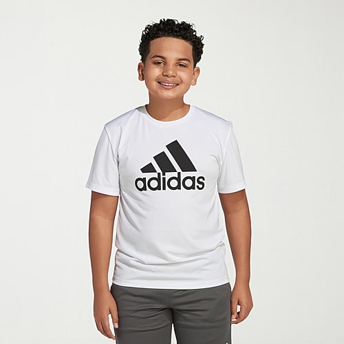Click here for Adidas Unisex Clima Performance Logo Tee - Big Kid prices