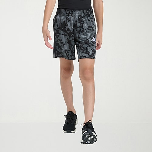 Click here for adidas Boys 8-20 Elastic Waistband Printed Camo Sh... prices