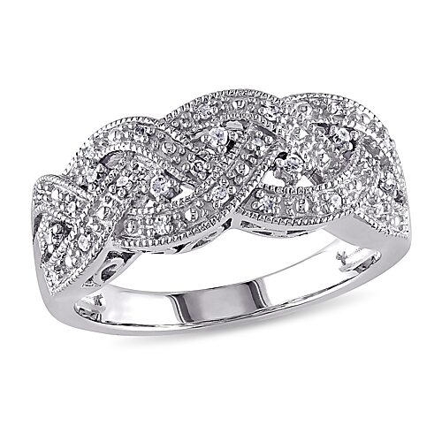 Click here for Womens 1/8 CT. T.W. Natural White Diamond Sterling... prices