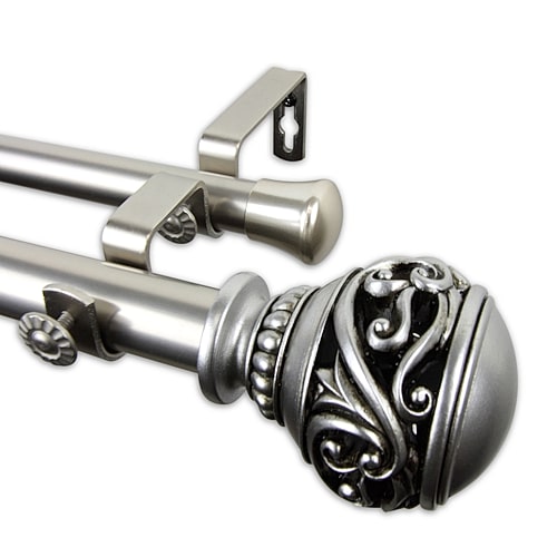 Click here for Rod Desyne Isabella Double Curtain Rod  One Size... prices