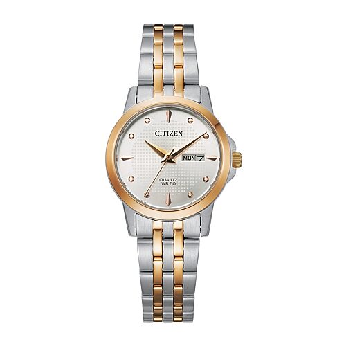 Click here for Citizen Quartz Womens Two Tone Stainless Steel Bra... prices