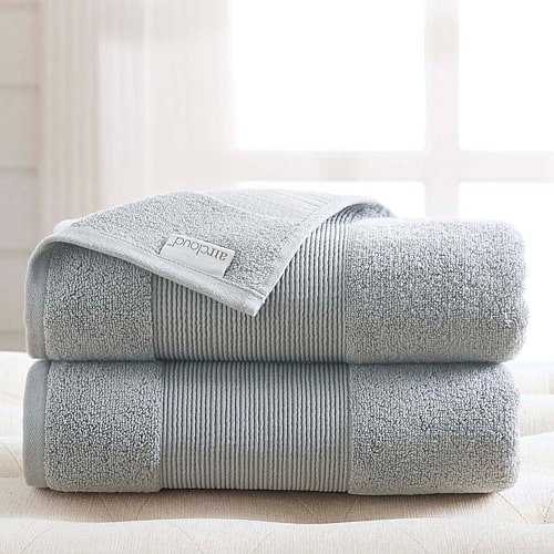 Click here for Aircloud 2-pc. Bath Sheet Set  One Size  Gray prices