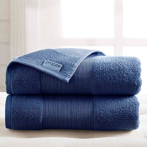 Click here for Aircloud 2-pc. Bath Sheet Set  One Size  Blue prices