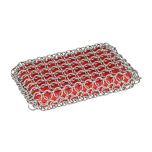 Click here for Lodge Cookware Red Chainmail Scrubbing Pad  One Si... prices