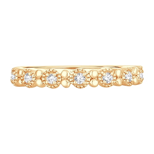 Click here for Womens 1/10 CT. T.W. Natural White Diamond 10K Gol... prices