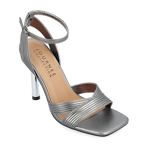 Journee Collection Womens Annett Stilettos - Pewter