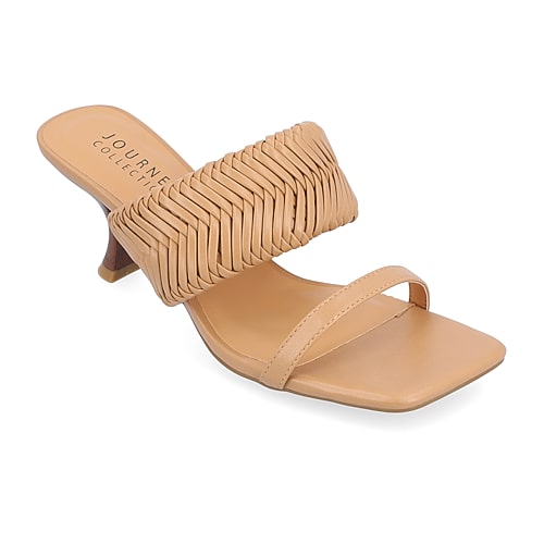 Click here for Journee Collection Monyka Womens Square Open Toe S... prices