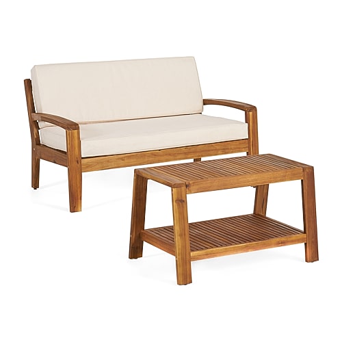 Click here for Grenada 2-pc. Conversation Set  One Size  Beige prices