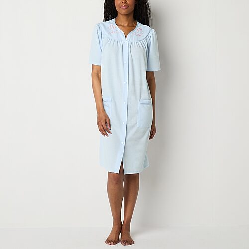 Click here for Adonna Womens Waffle Short Sleeve Long Length Robe... prices