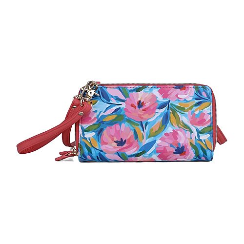 Julia Buxton Ultimate Womens Rfid Blocking Wallet  One Size  Pink